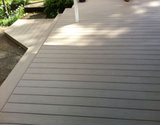 Azek "Brownstone" Deck Transforms this Santa Rosa Backyard